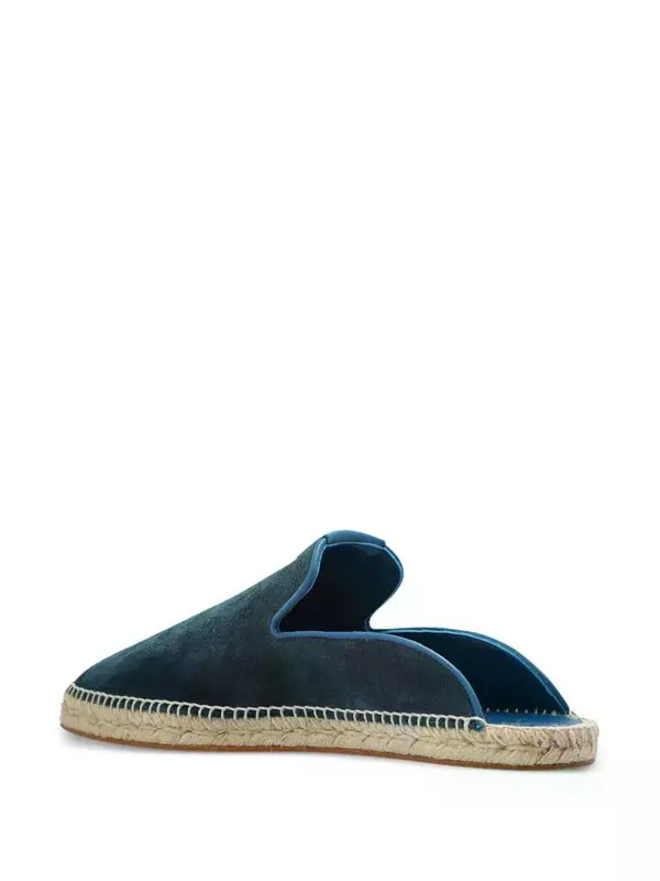 LANVIN Suede Slides