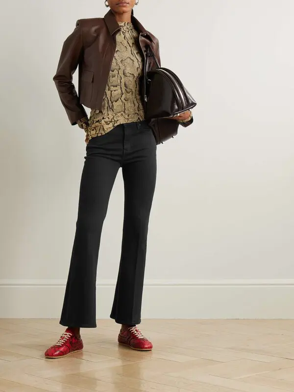 FRAME The Icon Low-rise Bootcut Jeans