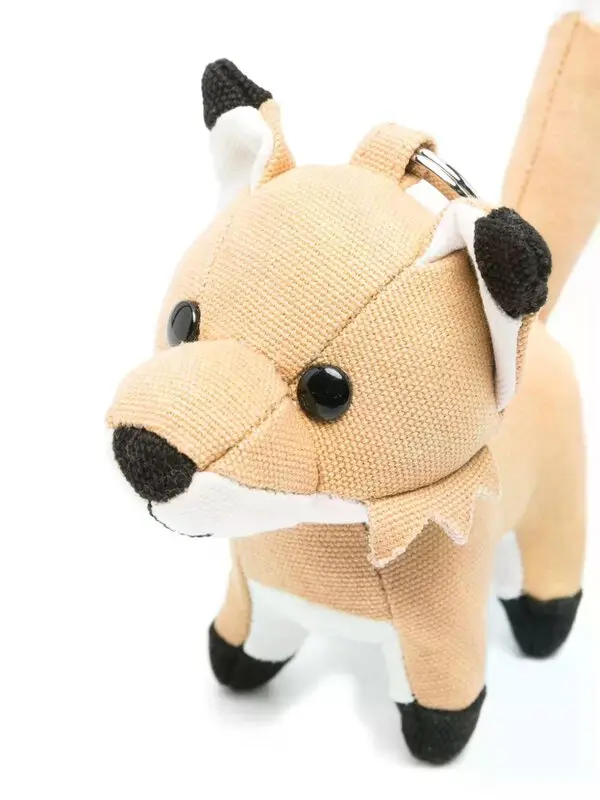 Maison Kitsuné Fox Bag Charm - Neutrals