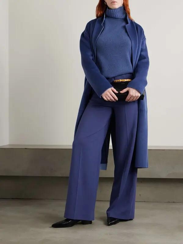 JOSEPH Cashmere Turtleneck Sweater - Blue