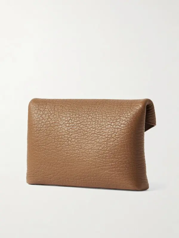 Saint Laurent Cassandre Mini Textured-leather Shoulder Bag