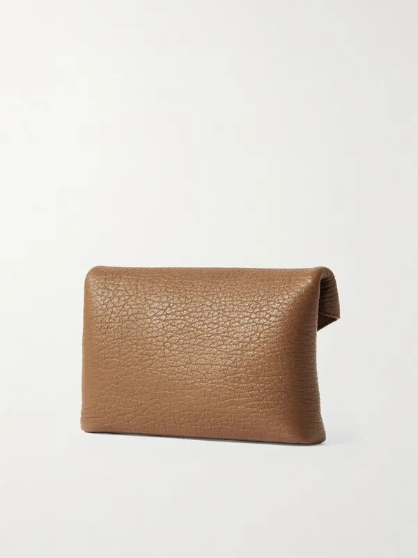 Saint Laurent Cassandre Mini Textured-leather Shoulder Bag
