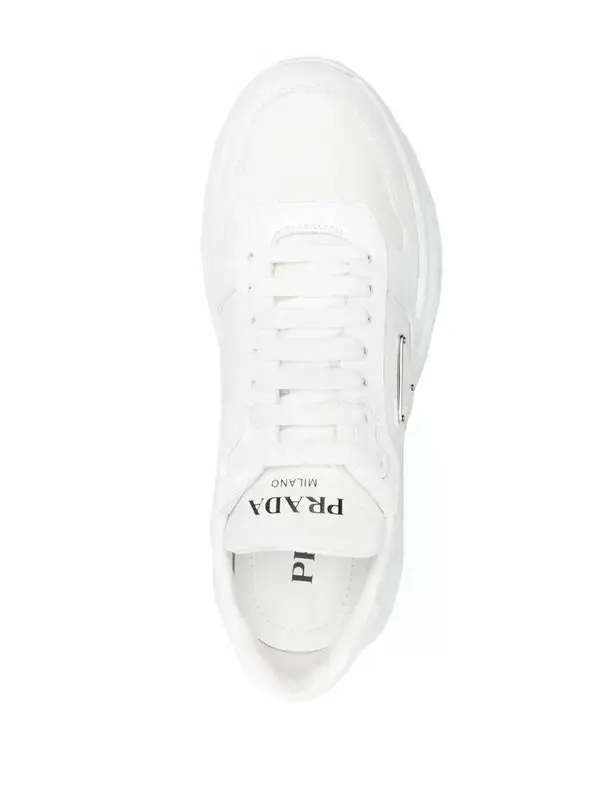 Prada Triangle-logo Low-top Sneakers