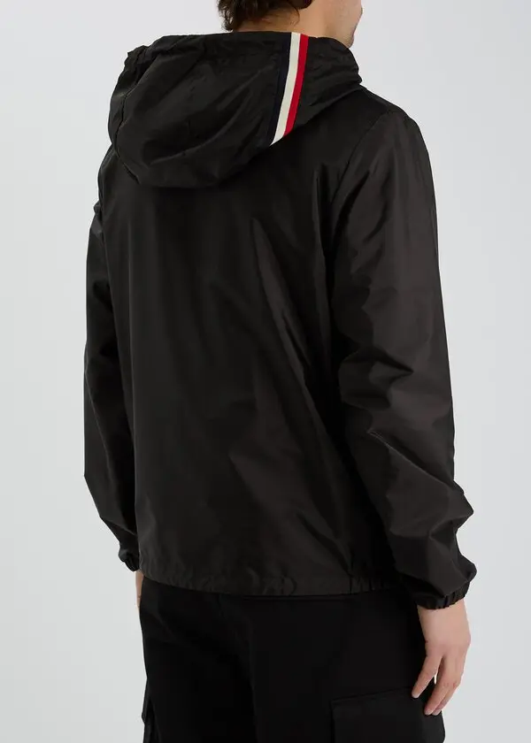 Moncler Grimpeurs Hooded Nylon Jacket - Black