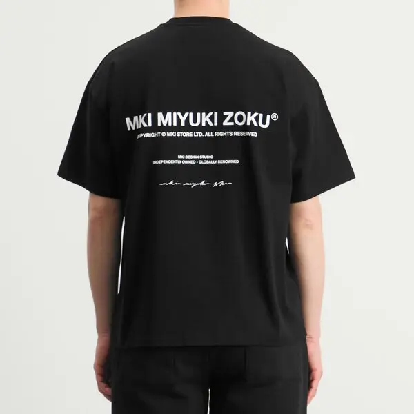 MKI MIYUKI ZOKU Design Studio T-shirt - Black