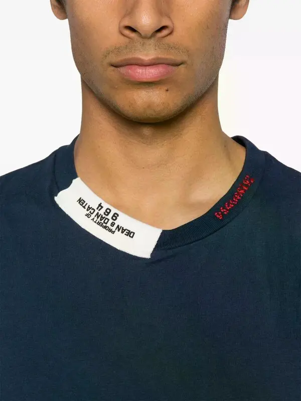 Dsquared2 Logo-embroidered T-shirt