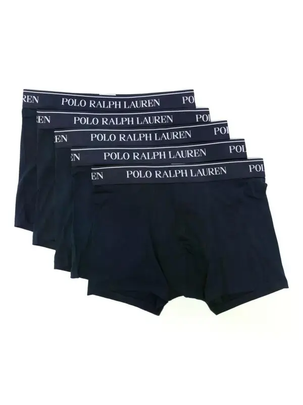 Polo Ralph Lauren Logo-waistband Boxers - Blue