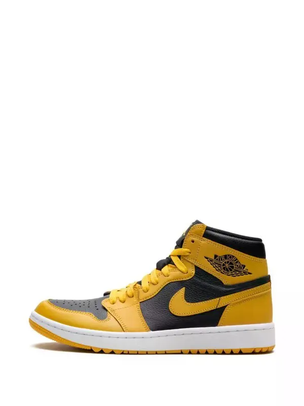 JORDAN Air 1 Golf Sneakers - Yellow