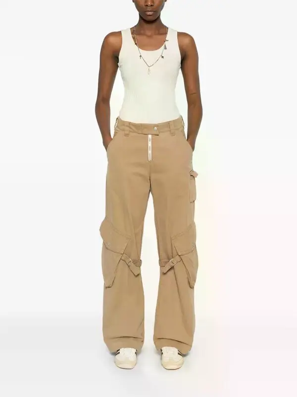 WALES BONNER Groove Tank Top - Neutrals