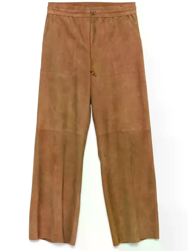 P.a.r.o.s.h Suede Trousers