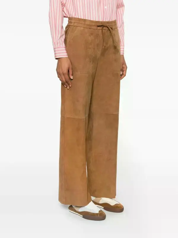 P.a.r.o.s.h Suede Trousers