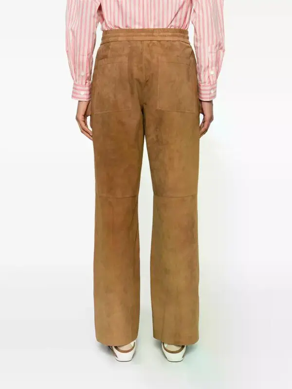 P.a.r.o.s.h Suede Trousers