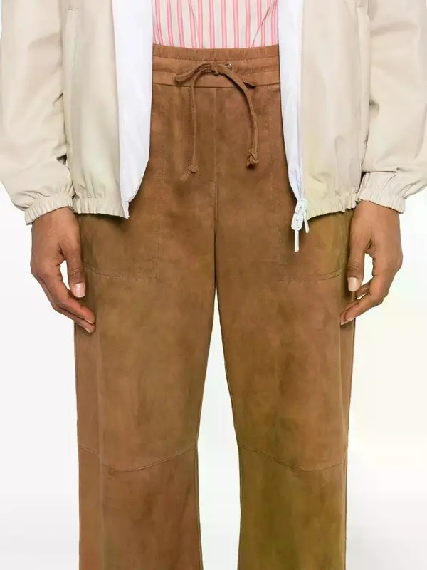 P.a.r.o.s.h Suede Trousers