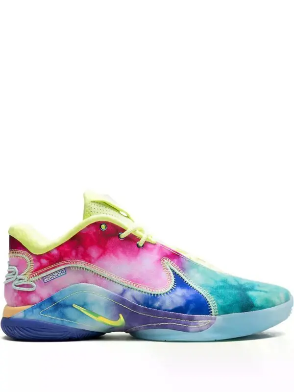 Nike Lebron Xxii What The Monopoly Tie-dye Sneakers - Pink