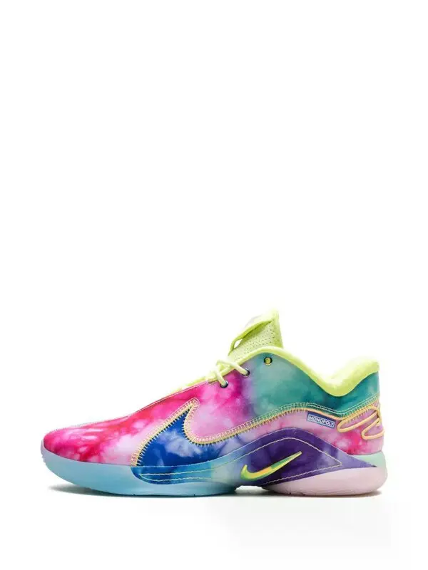 Nike Lebron Xxii What The Monopoly Tie-dye Sneakers - Pink