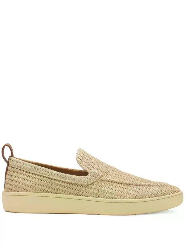 LANVIN Raffia Loafers