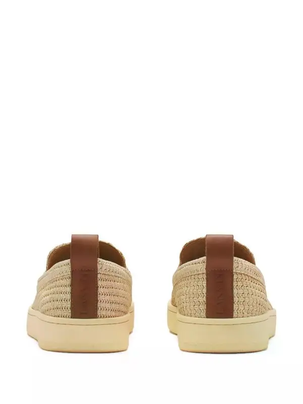 LANVIN Raffia Loafers