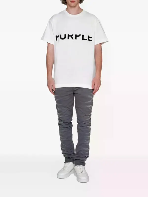 PURPLE BRAND Faded Skinny Jeans - Grey