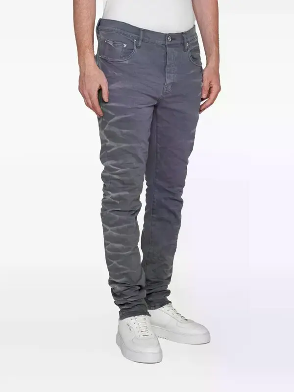 PURPLE BRAND Faded Skinny Jeans - Grey