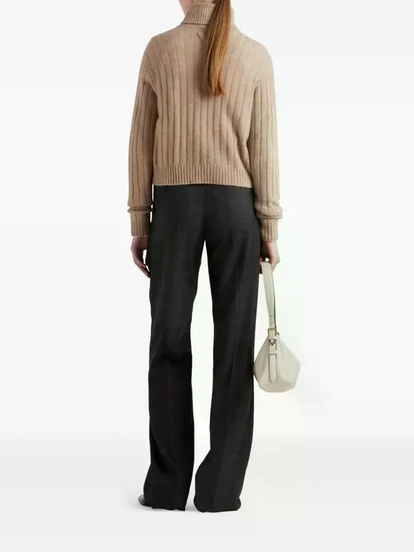 Prada Re-cashmere Turtleneck Sweater - Neutrals