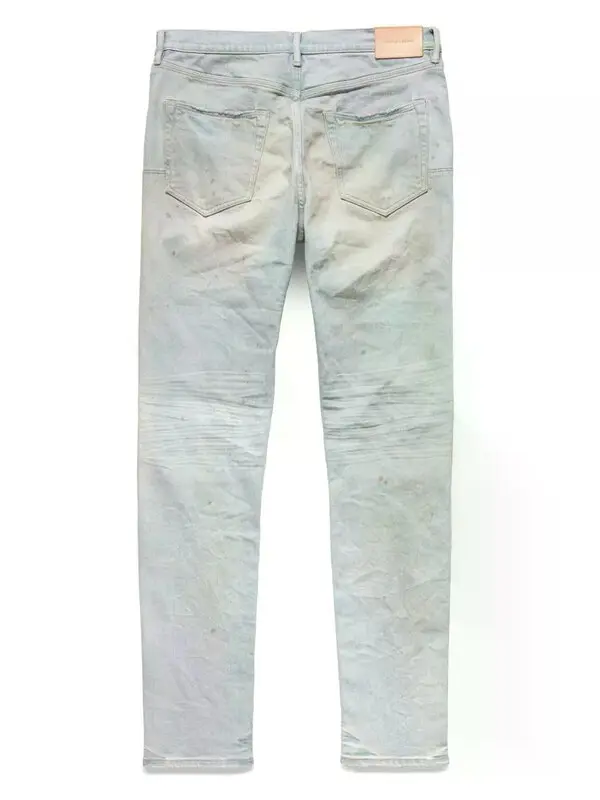 PURPLE BRAND Light Bleached Indigo Jeans