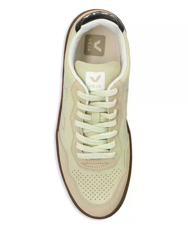 VEJA V-90 Suede Sneakers - Neutrals