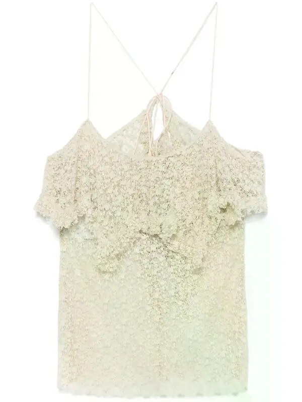 Philosophy Di Lorenzo Serafini Lace Blouse - Neutrals