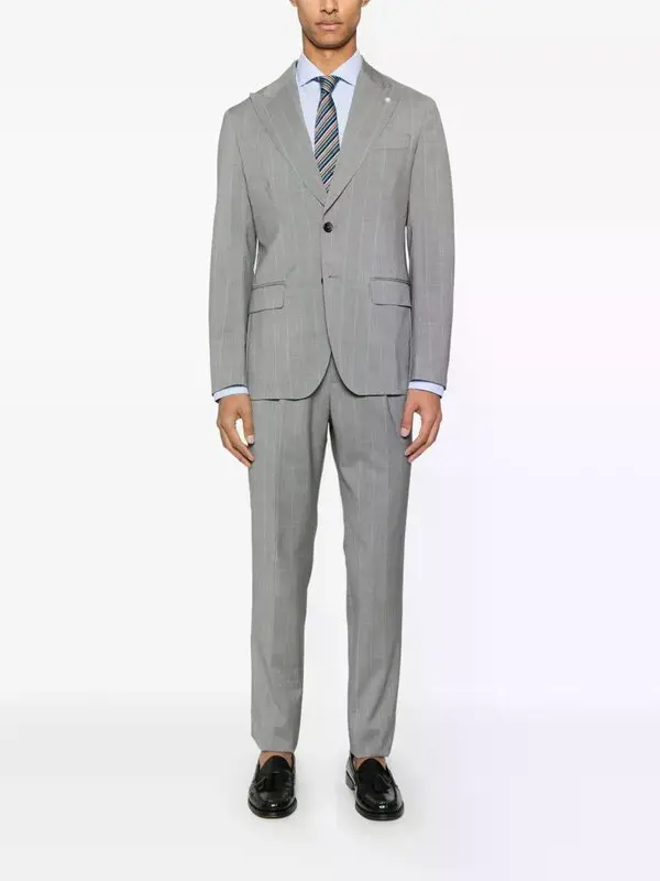 MANUEL RITZ Striped Suit