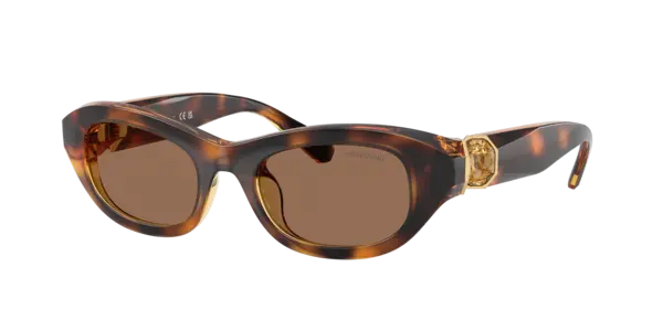 SWAROVSKI Sk6036u Sunglasses - Dark Brown