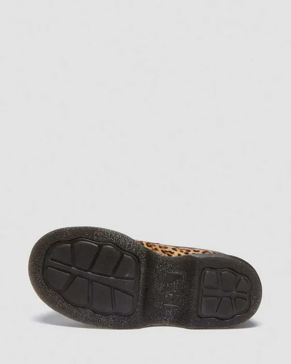Dr. Martens Buzz Leopard Mary Jane Shoes - Tan