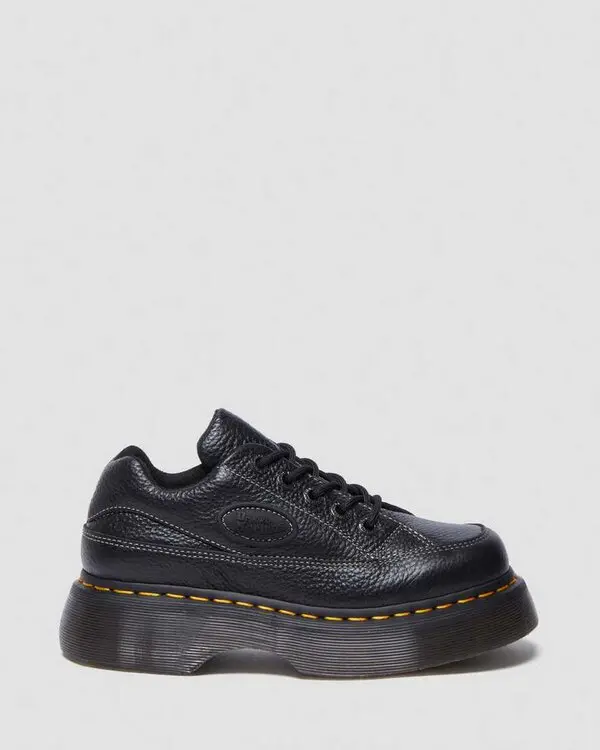 Dr. Martens Buzz 5-eye Leather Shoes - Black