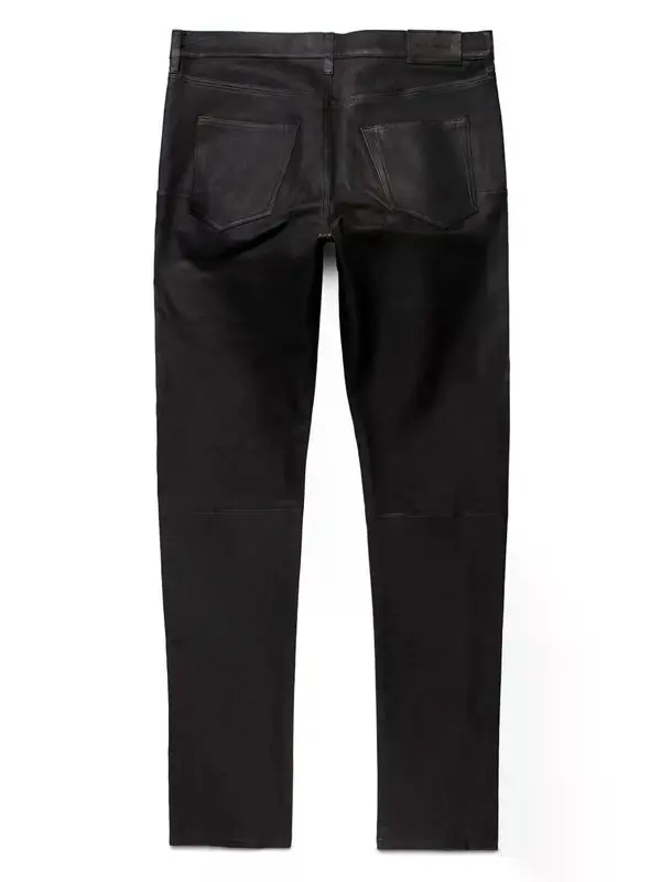 PURPLE BRAND Stretch Leather Pant