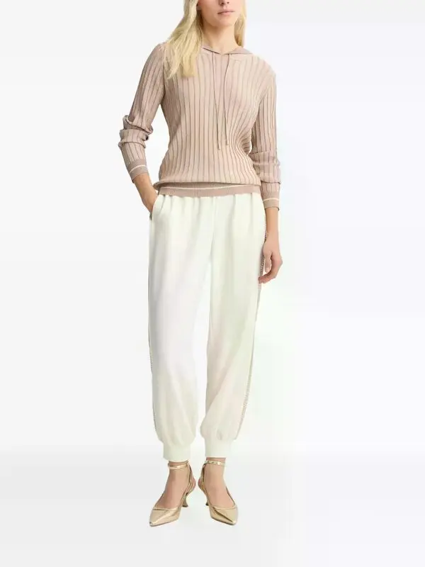 Liu Jo Sequin-embellished Track Pants