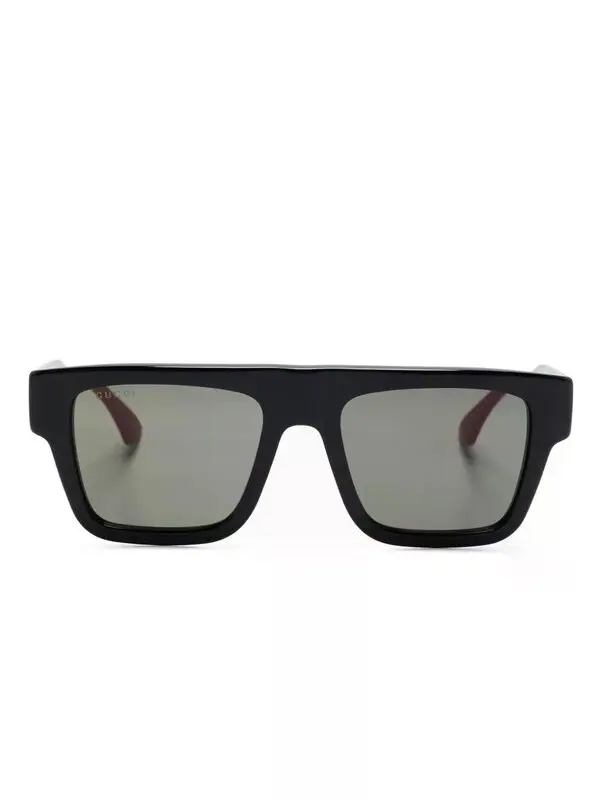 Gucci Square-frame Sunglasses - Black