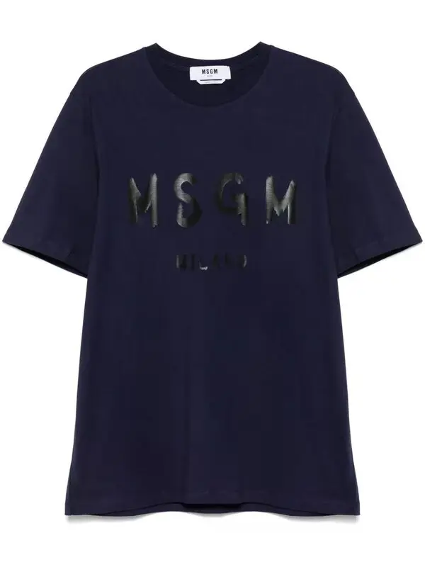 MSGM Logo-print T-shirt