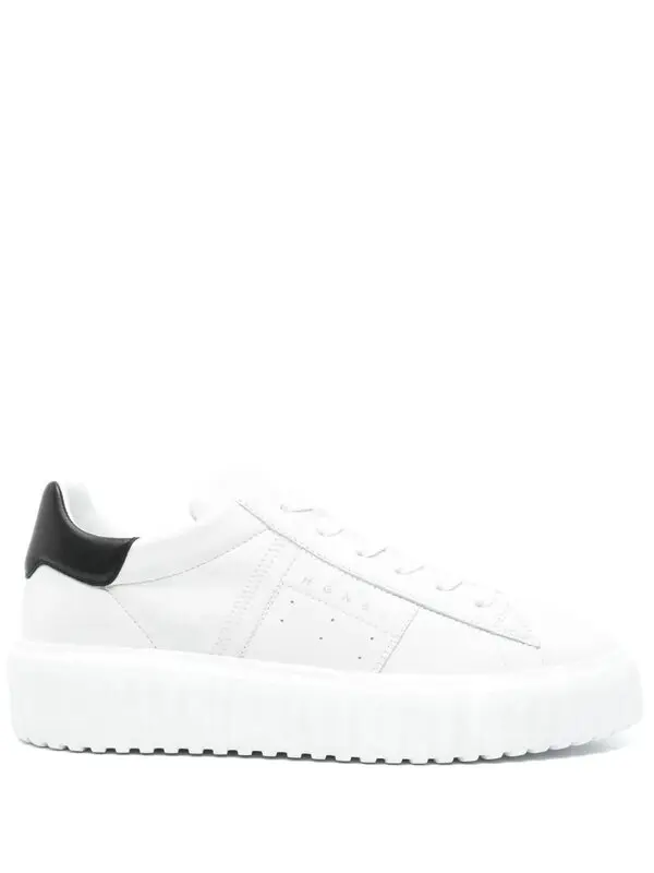 Hogan H-stripes Sneakers - White