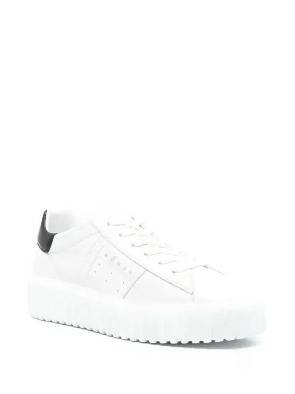 Hogan H-stripes Sneakers - White