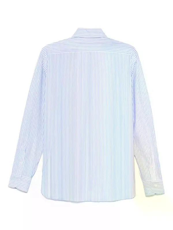 BARBA NAPOLI Striped Shirt - Blue