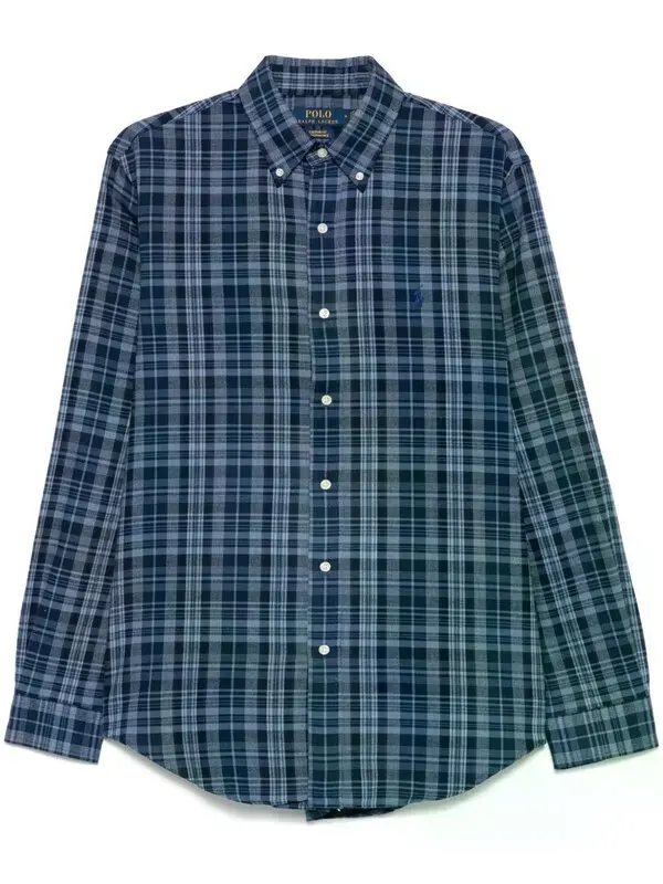 Polo Ralph Lauren Checked Shirt - Blue