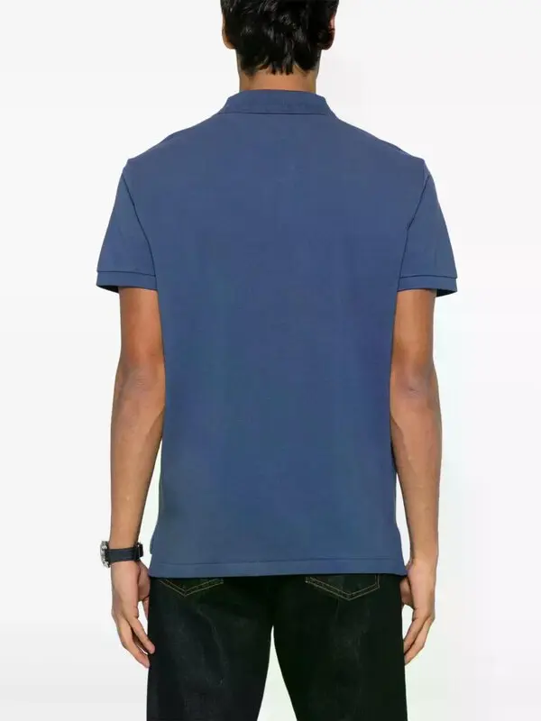 Polo Ralph Lauren Polo Pony-embroidered Polo Shirt - Blue