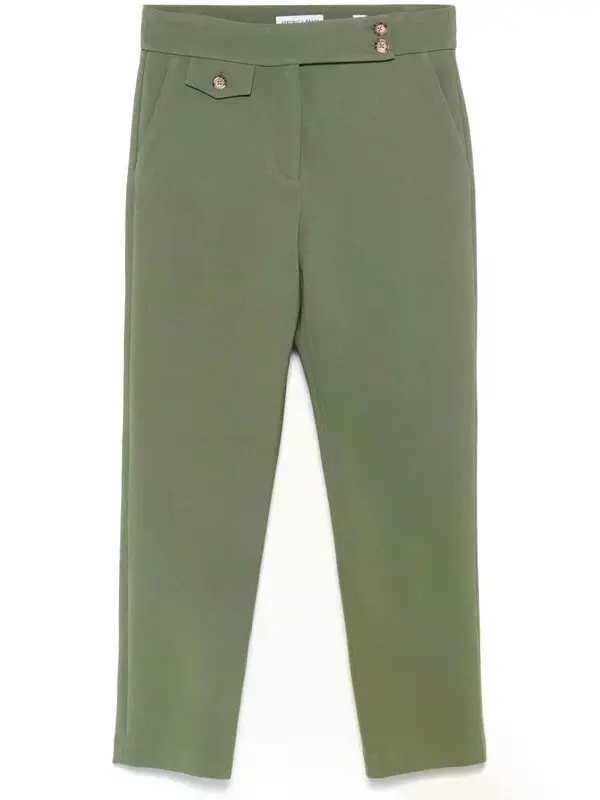 Veronica Beard Renzo Trousers - Green