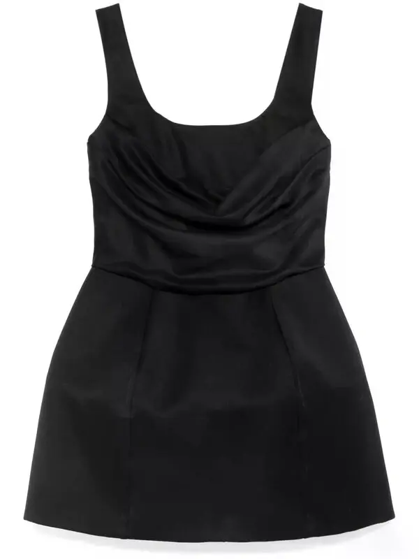 Giuseppe Di Morabito Draped Mini Dress - Black