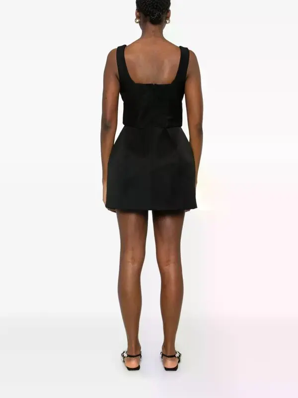 Giuseppe Di Morabito Draped Mini Dress - Black