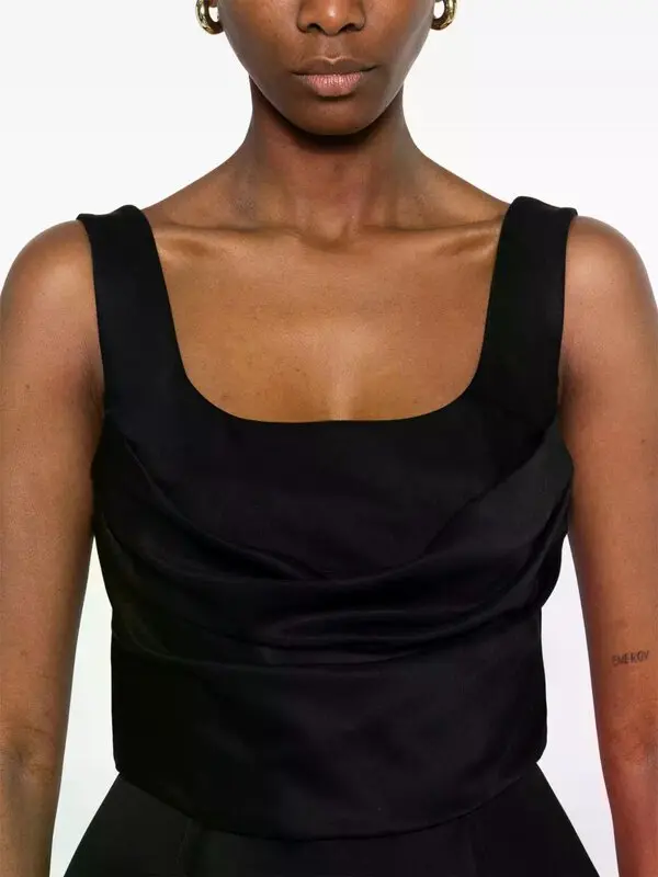 Giuseppe Di Morabito Draped Mini Dress - Black