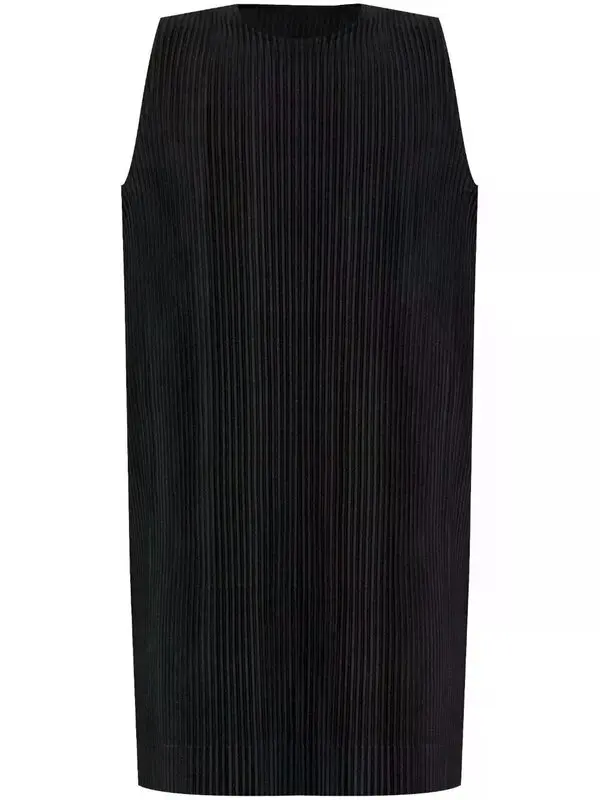 Issey Miyake Pleated Sleeveless Top