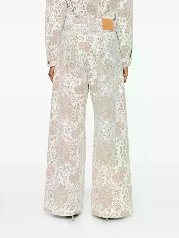 Giuseppe Di Morabito Lace-effect Jeans