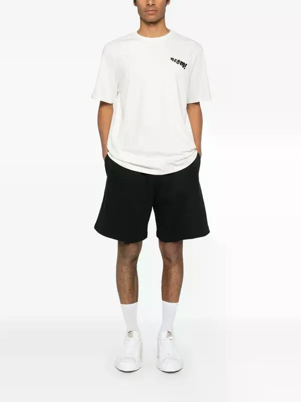 MSGM Logo-print Track Shorts