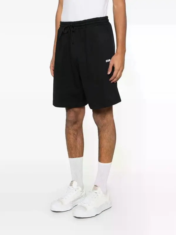 MSGM Logo-print Track Shorts