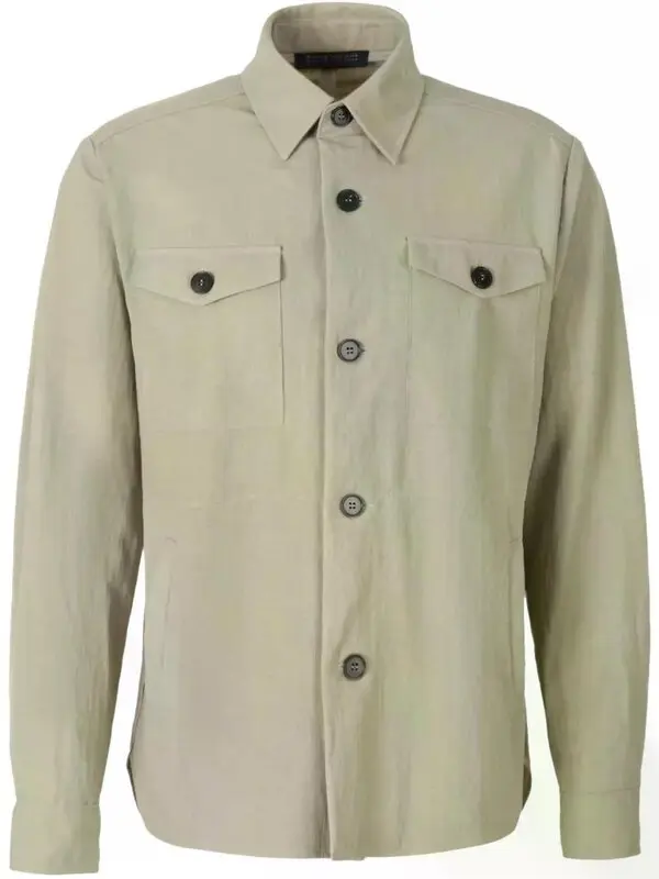 Harris Wharf London Button-up Overshirt