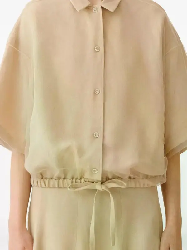 Fabiana Filippi Button-down Shirt - Brown